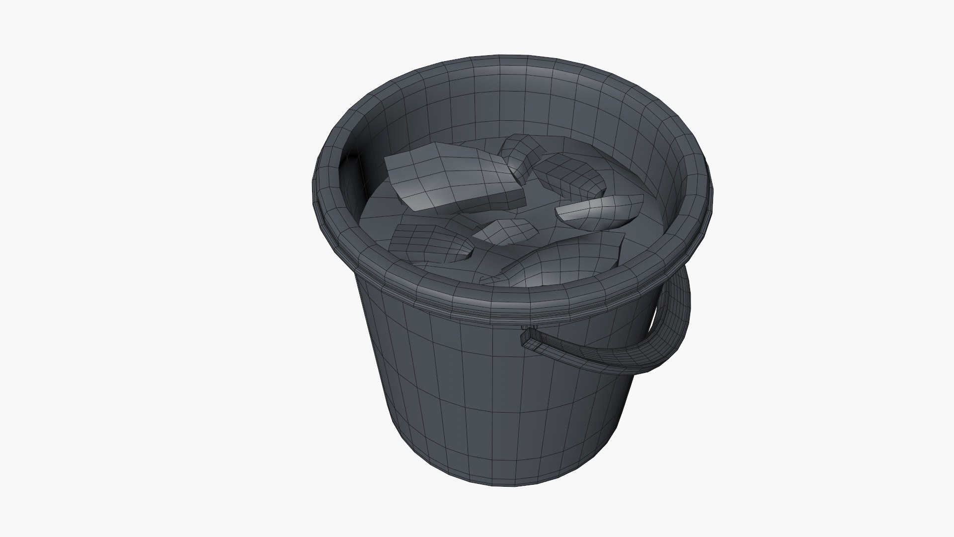 Bucket Rubble 3D Model - TurboSquid 1459447
