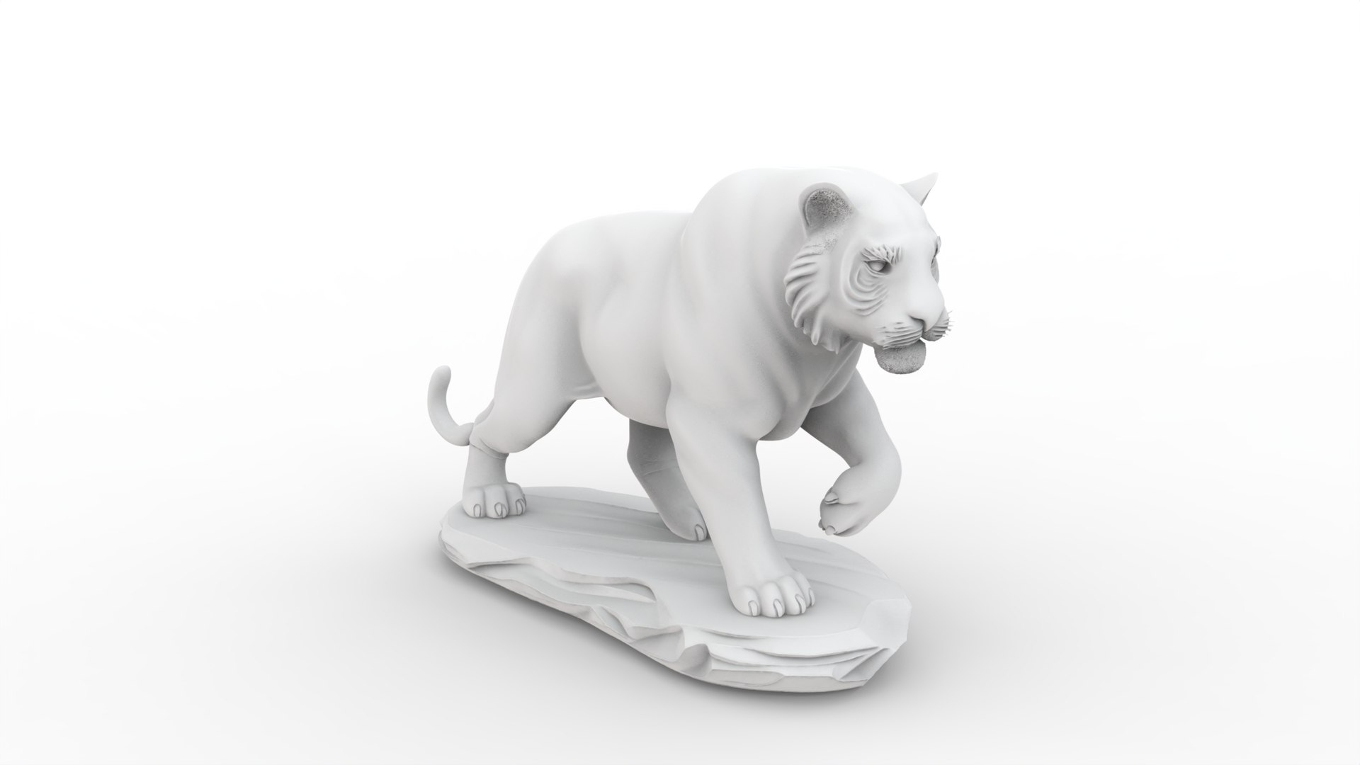 3D Model Tiger 3D Print Model - TurboSquid 2433009