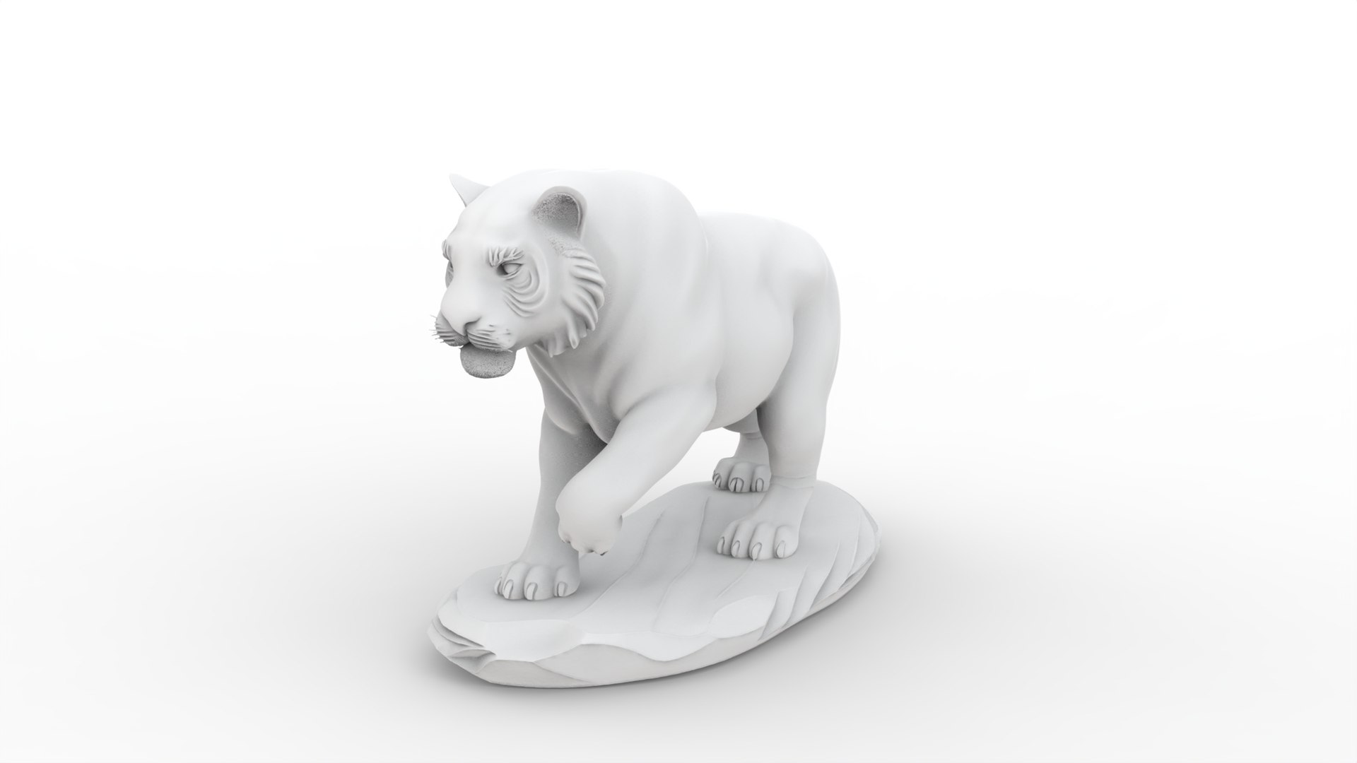 3D Model Tiger 3D Print Model - TurboSquid 2433009
