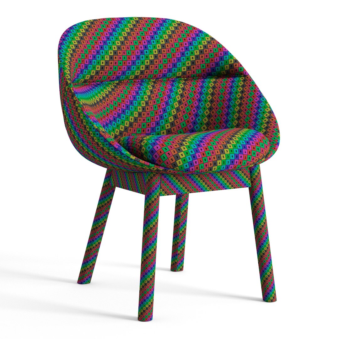 Armchair Cantarutti Cori 3D model - TurboSquid 1986066