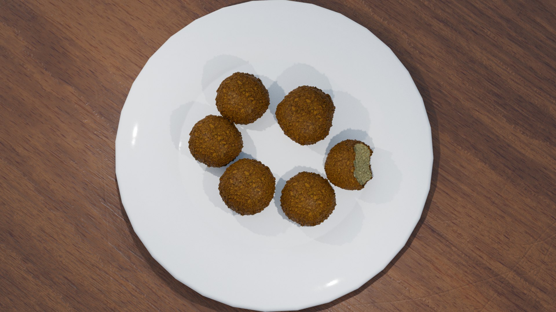 3D Model Falafel Collection Game Ready - TurboSquid 1809876