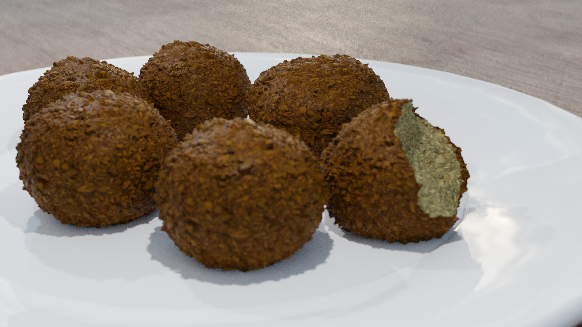 3D Model Falafel Collection Game Ready - TurboSquid 1809876