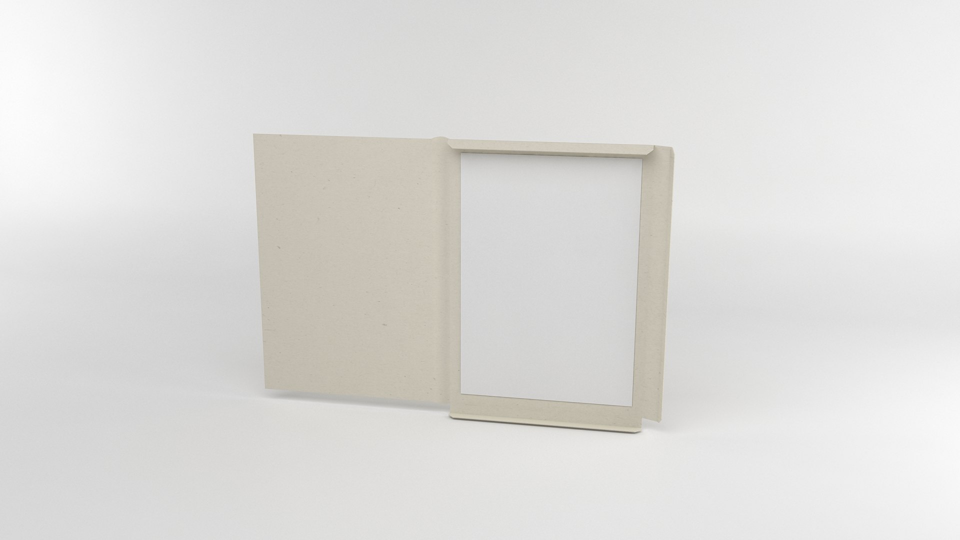 A4 Folder 3D Model - TurboSquid 1784930