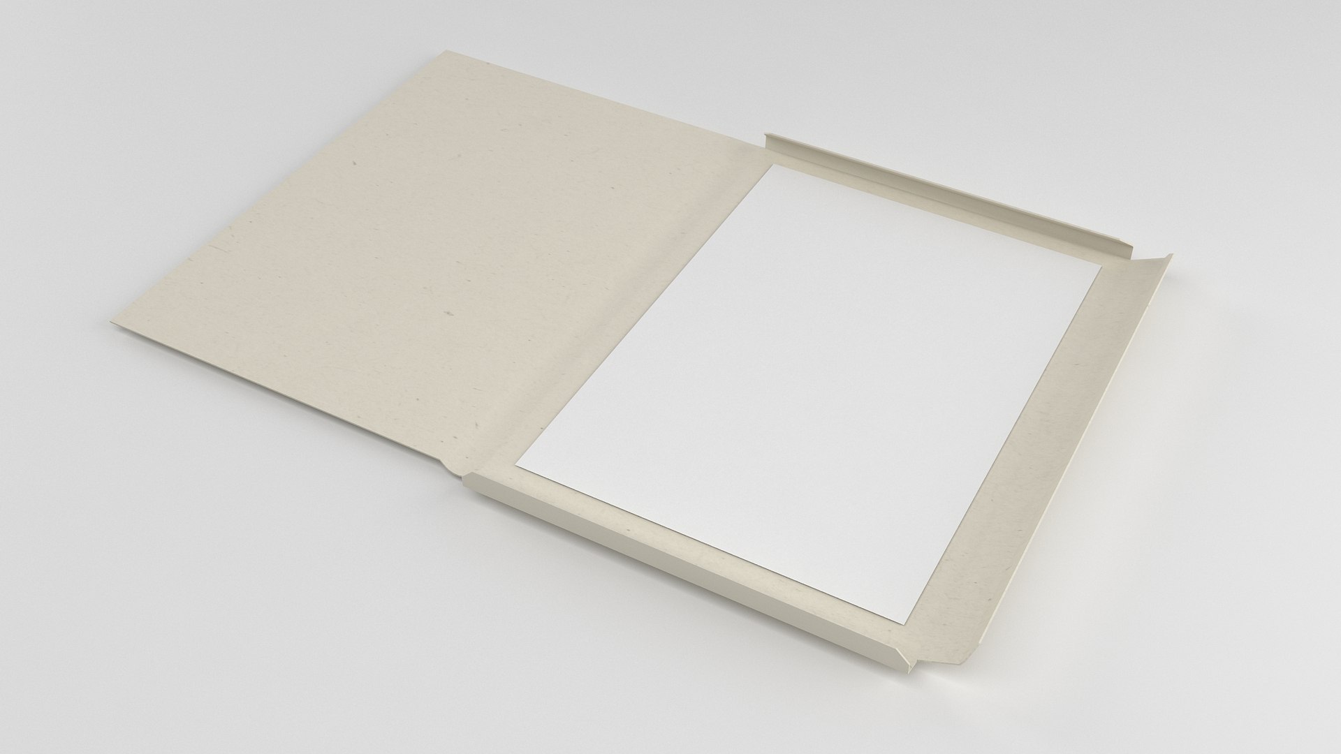 A4 Folder 3D Model - TurboSquid 1784930
