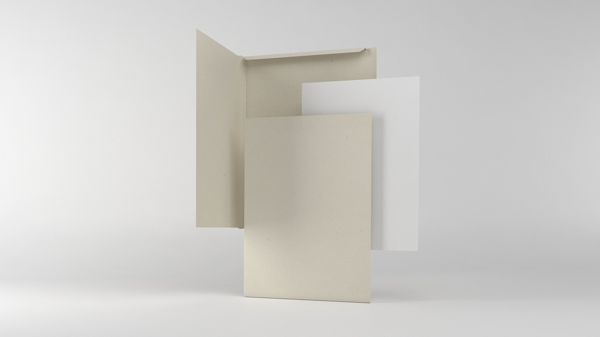 A4 Folder 3D Model - TurboSquid 1784930