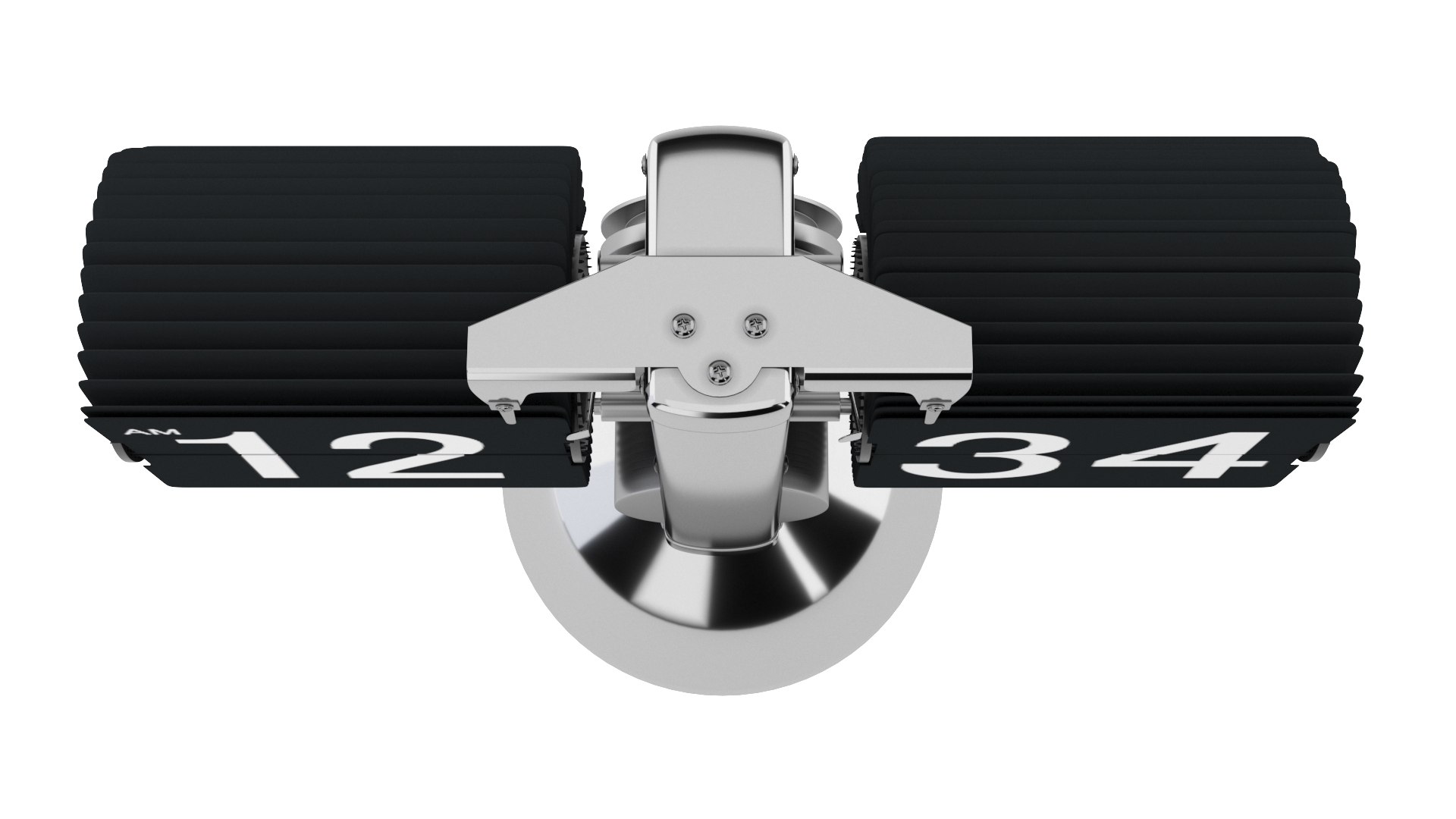 Flip Clock 3D Model - TurboSquid 1604719