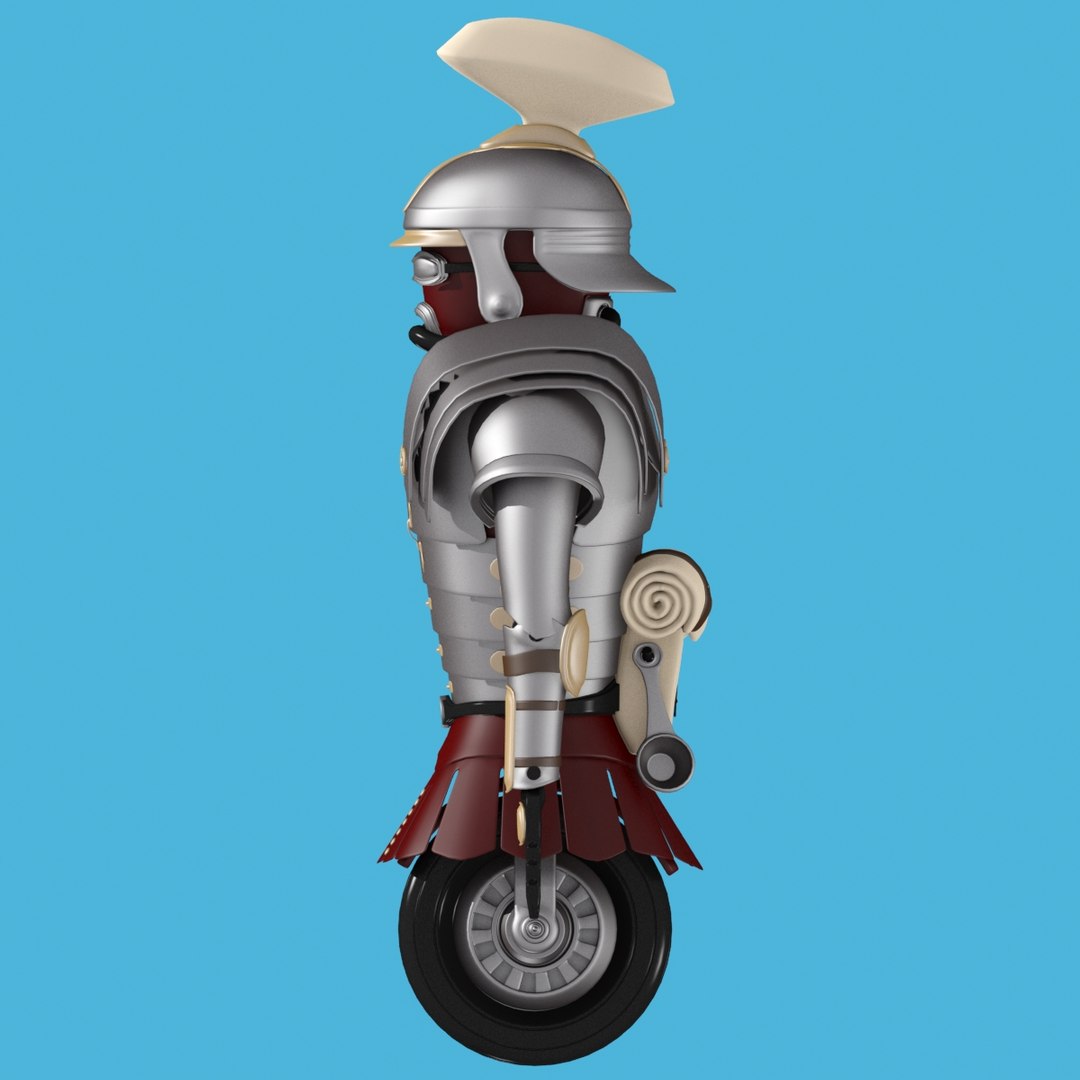 3d Model Robot Centurion