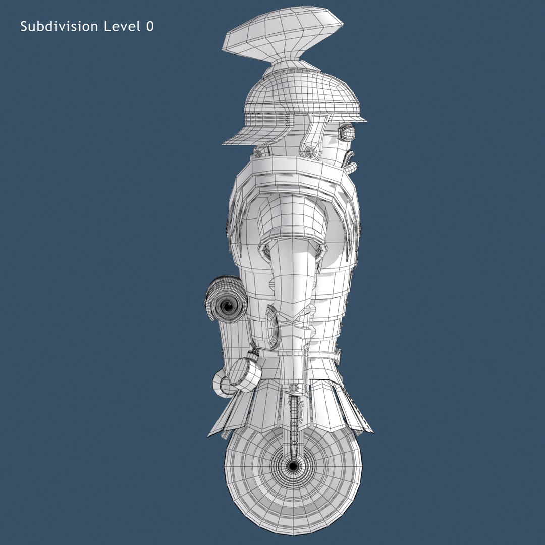 3d Model Robot Centurion