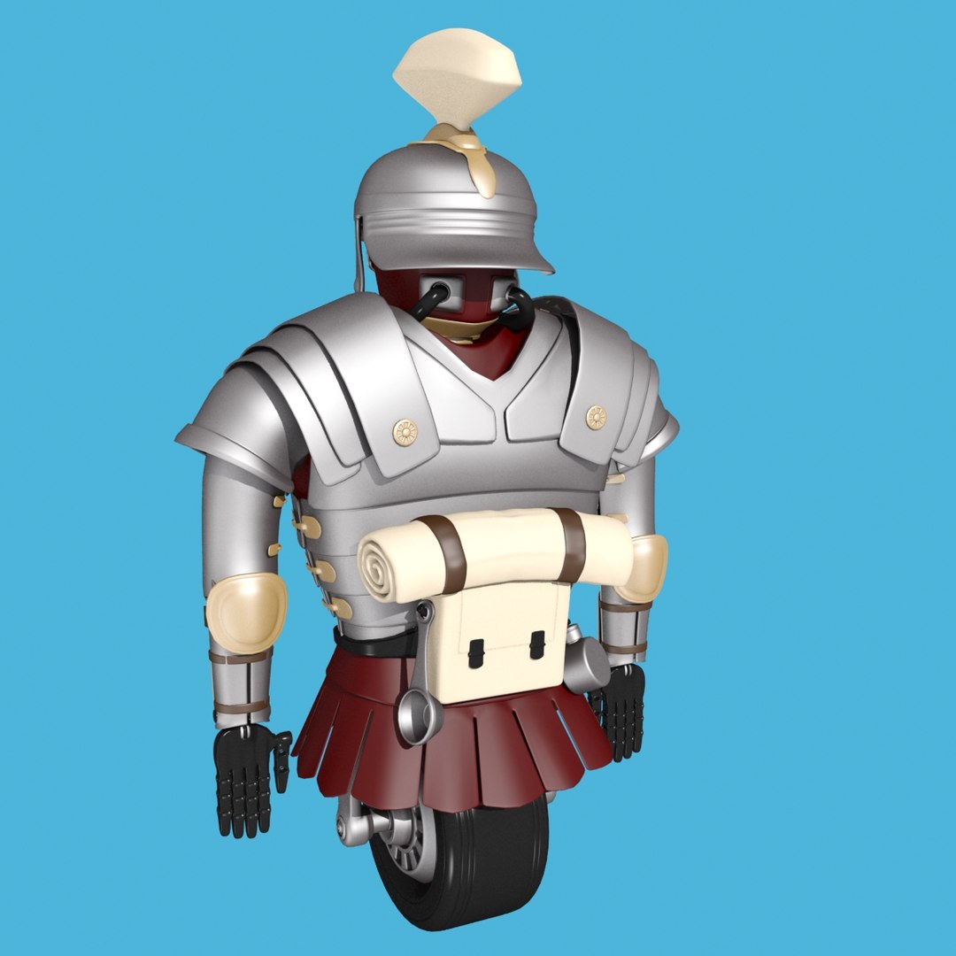 3d Model Robot Centurion