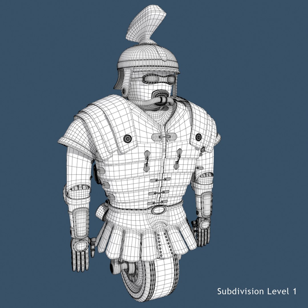 3d Model Robot Centurion
