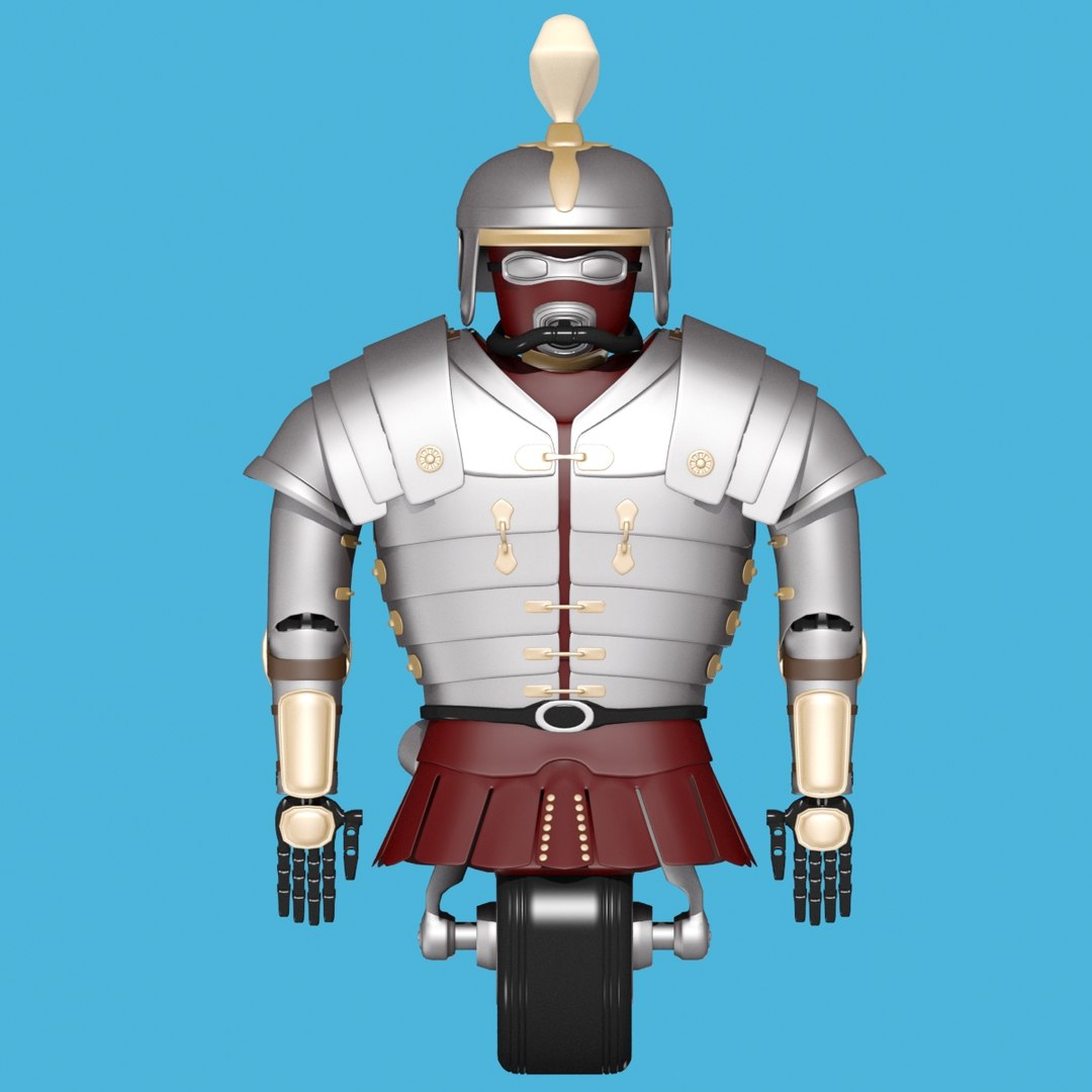 3d Model Robot Centurion