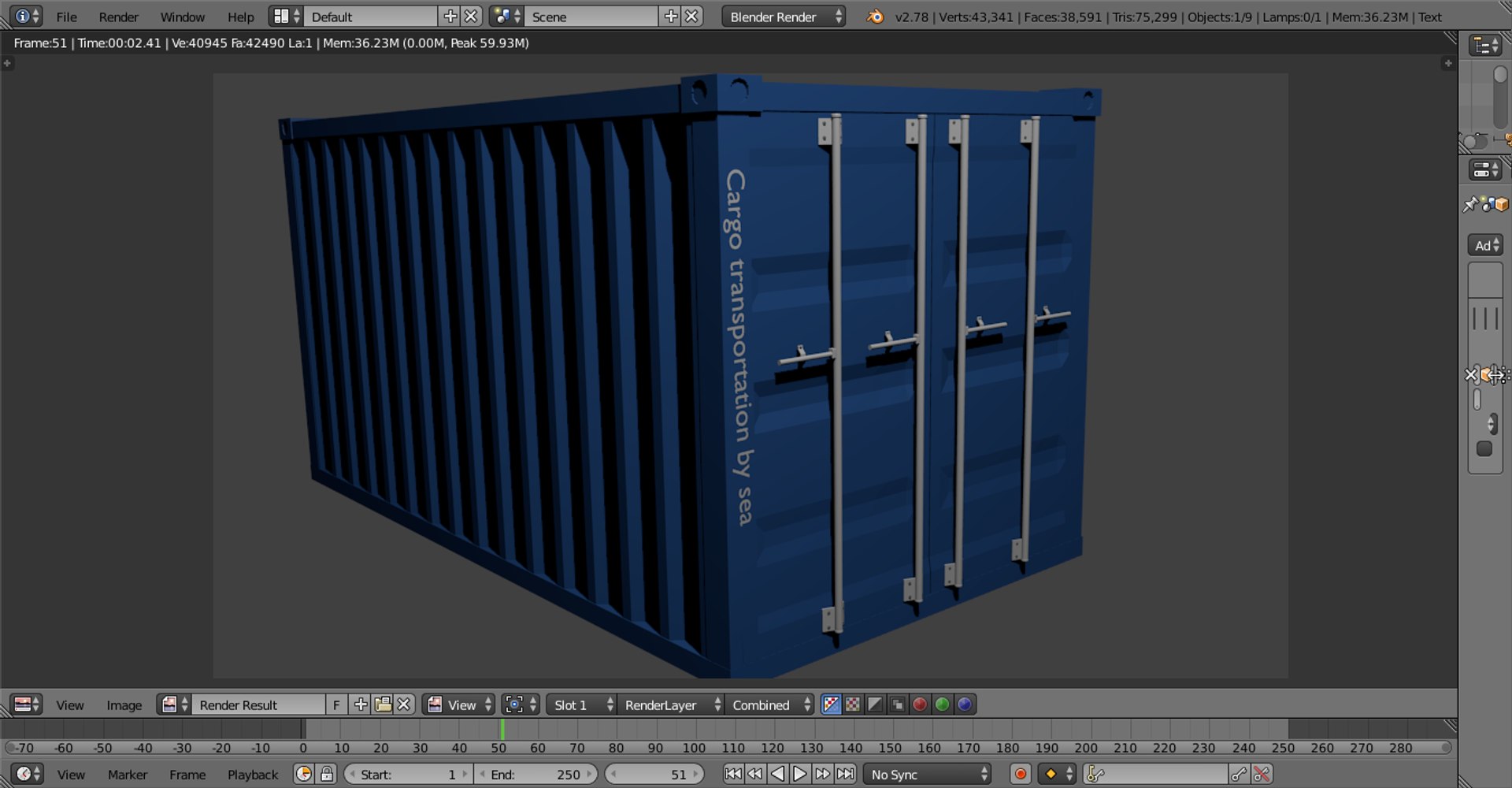 Free 3D Container - TurboSquid 1162541