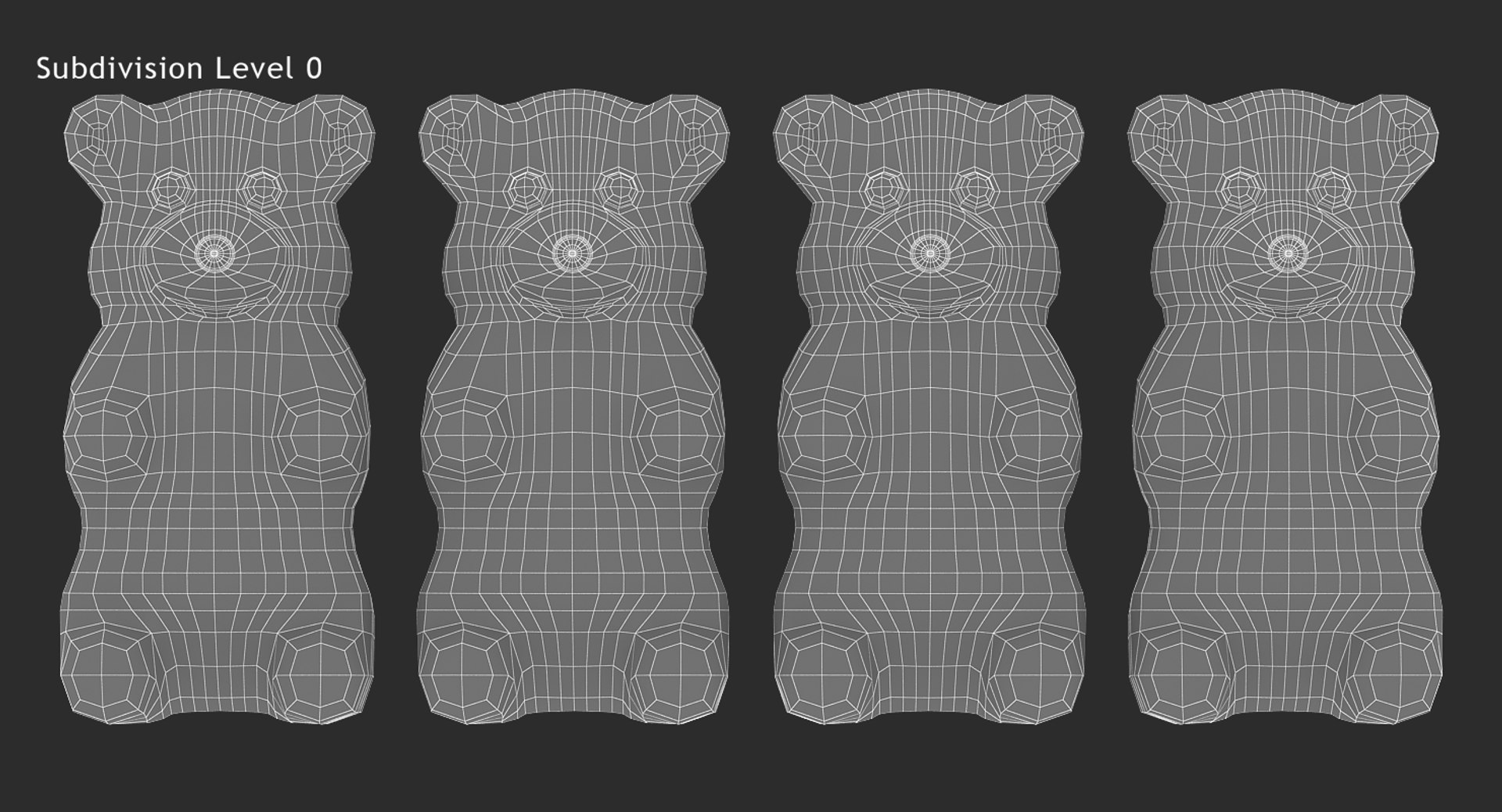 Gummy Bears 3D Model - TurboSquid 1167823