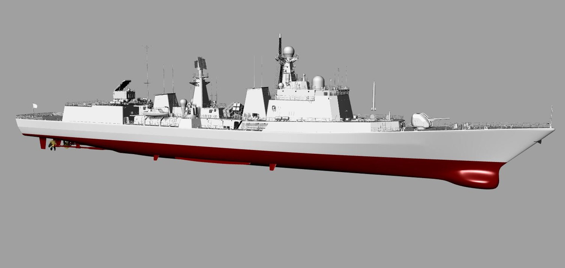 3D Model Destroyer - TurboSquid 1589284