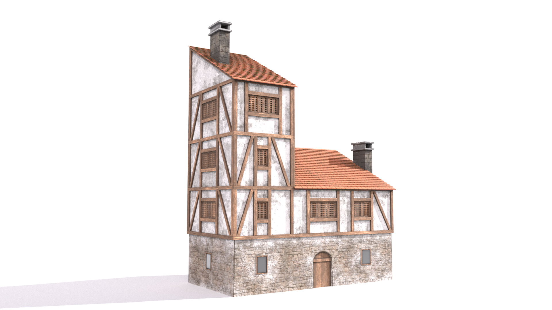 3D Medieval House Model - TurboSquid 1884481