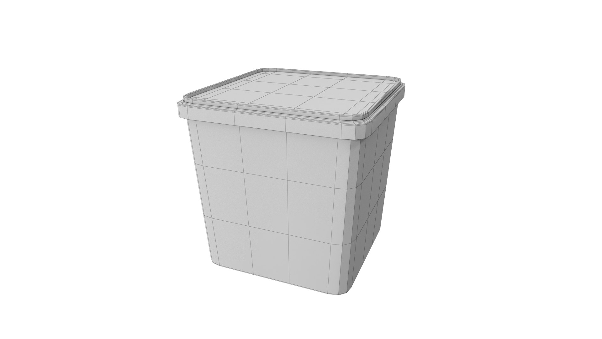 3D Ice Cream 250ml Small Box Model - TurboSquid 1832559