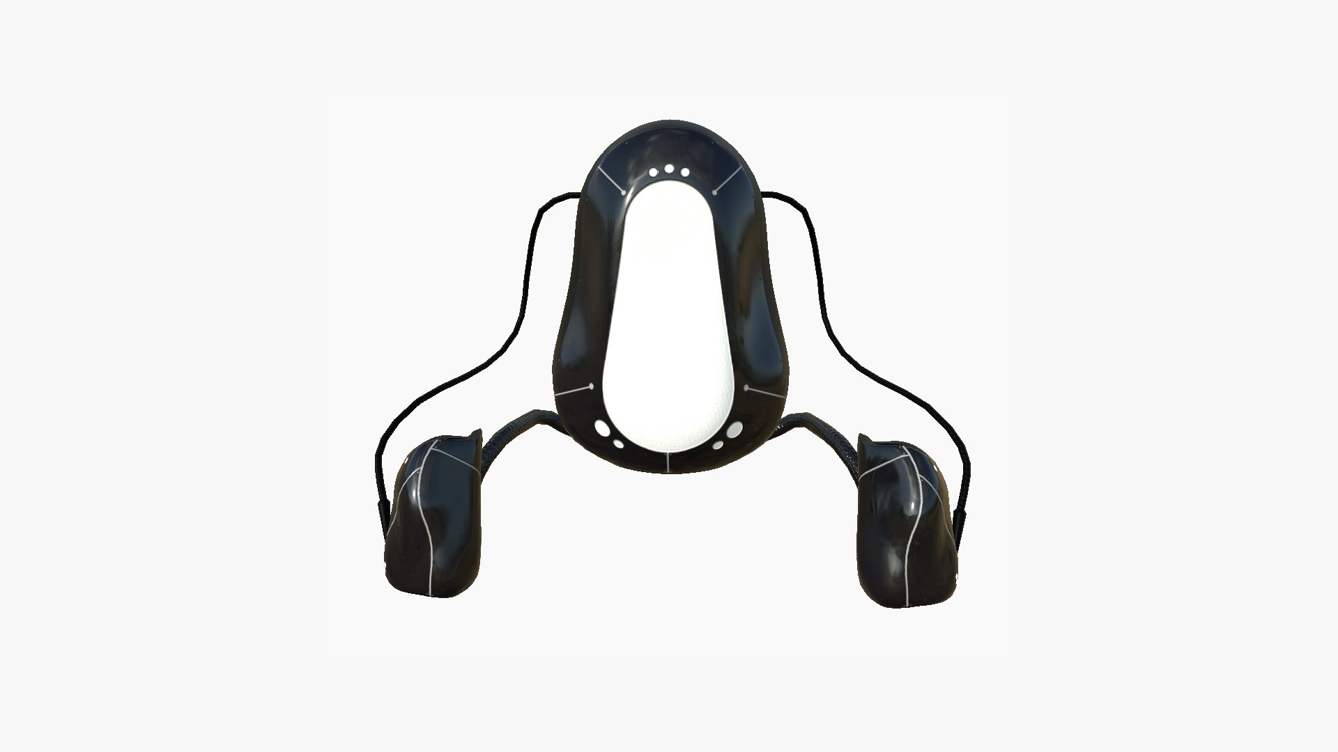 Jetpack H03 Black White - SciFi Character Design 3D Model - TurboSquid ...