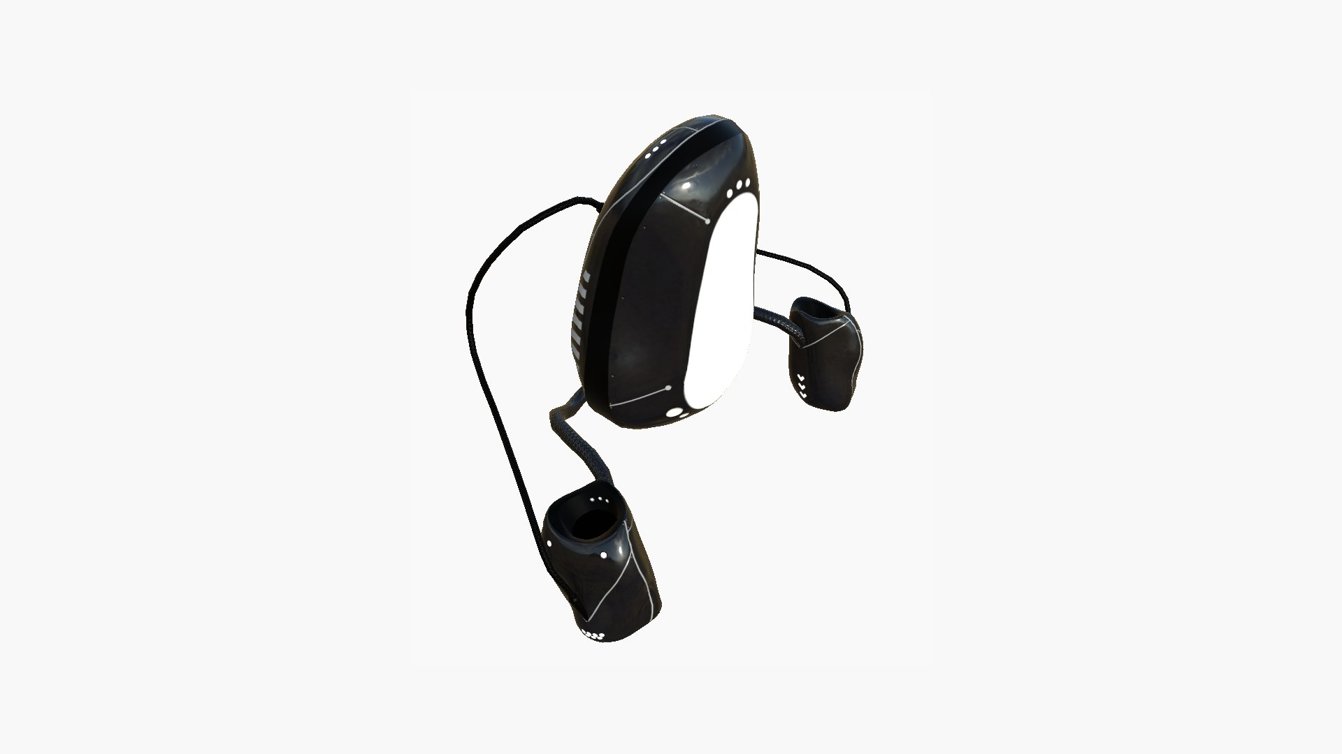 Jetpack H03 Black White - SciFi Character Design 3D Model - TurboSquid ...