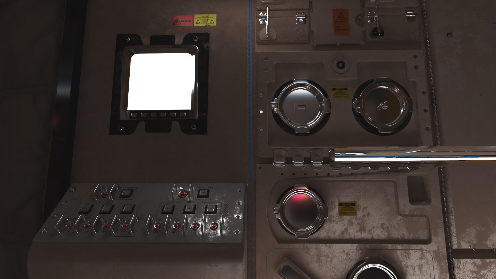 3D Model ISS Like SpaceStation Interior V1 - TurboSquid 1863316