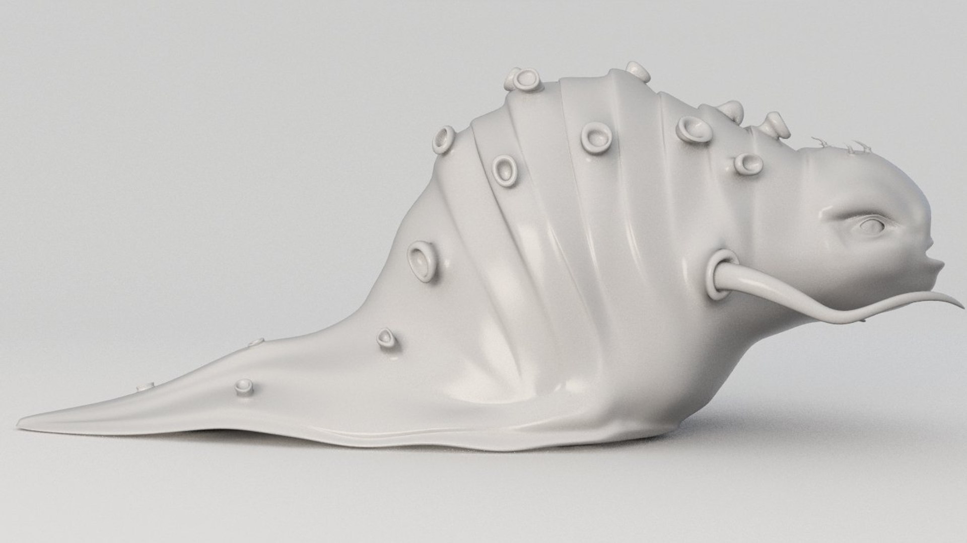 Microbe Virus Monster Model - TurboSquid 1524570