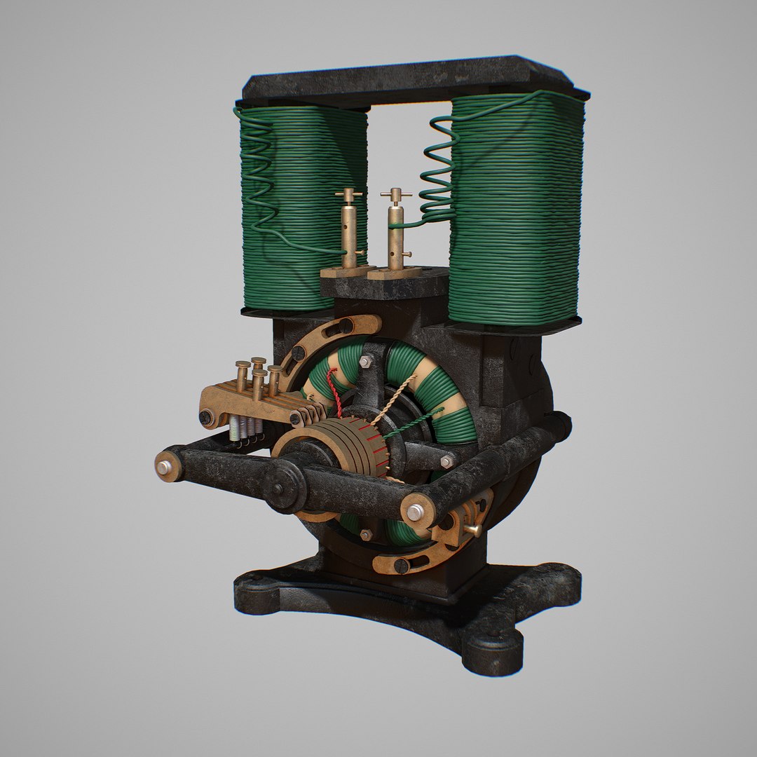 Vintage Motor 3D Model - TurboSquid 1484737