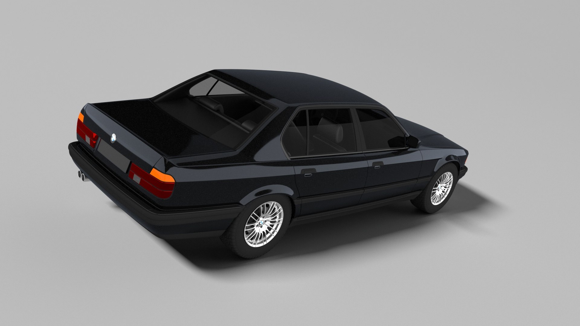 3D BMW M7 E32 - TurboSquid 2308160