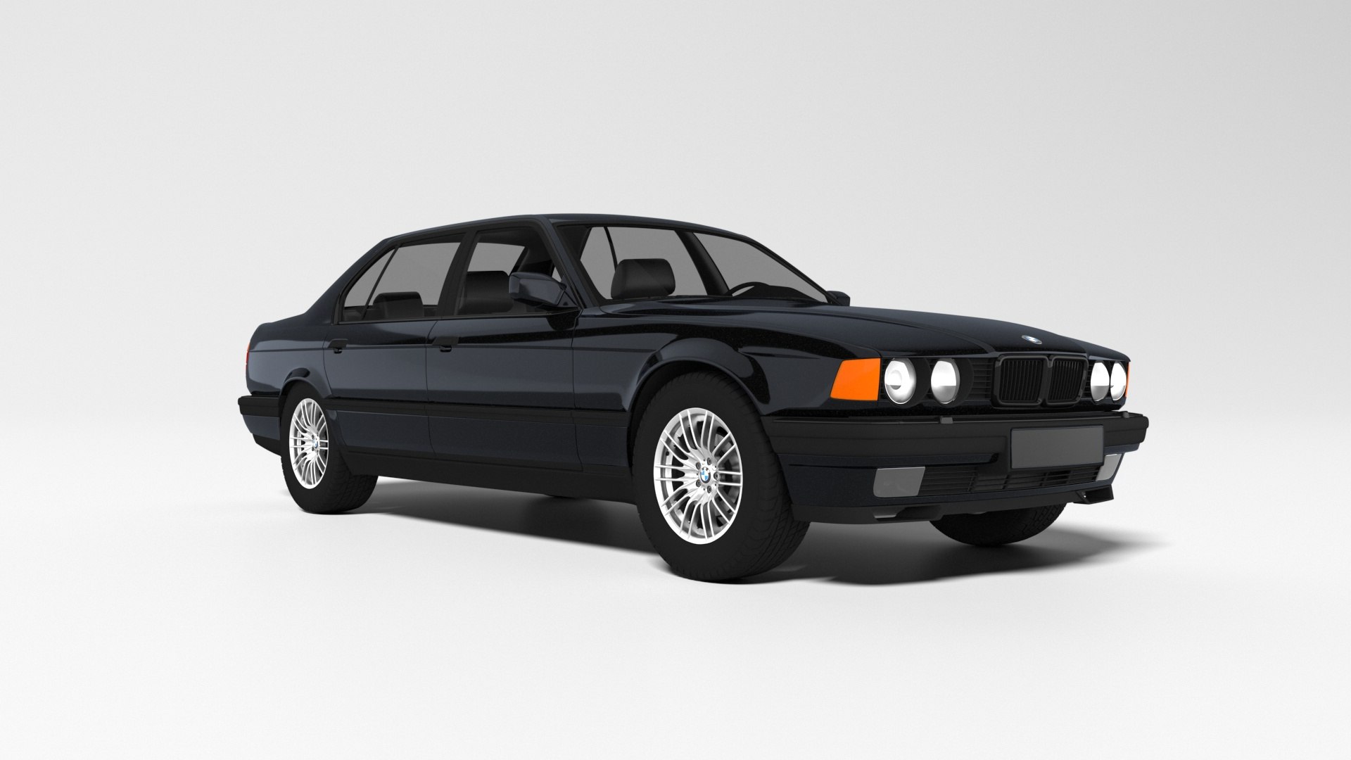 3D BMW M7 E32 - TurboSquid 2308160