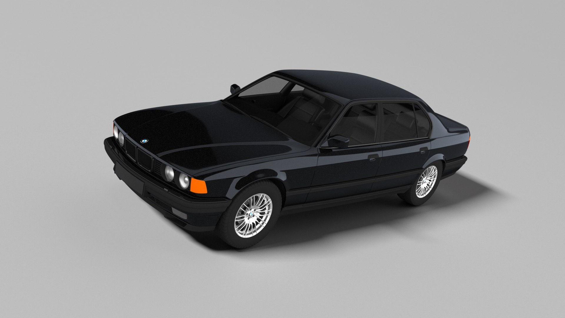 3D BMW M7 E32 - TurboSquid 2308160