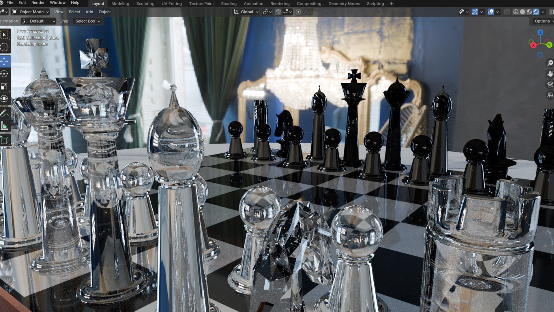 3D Chess - TurboSquid 2367627