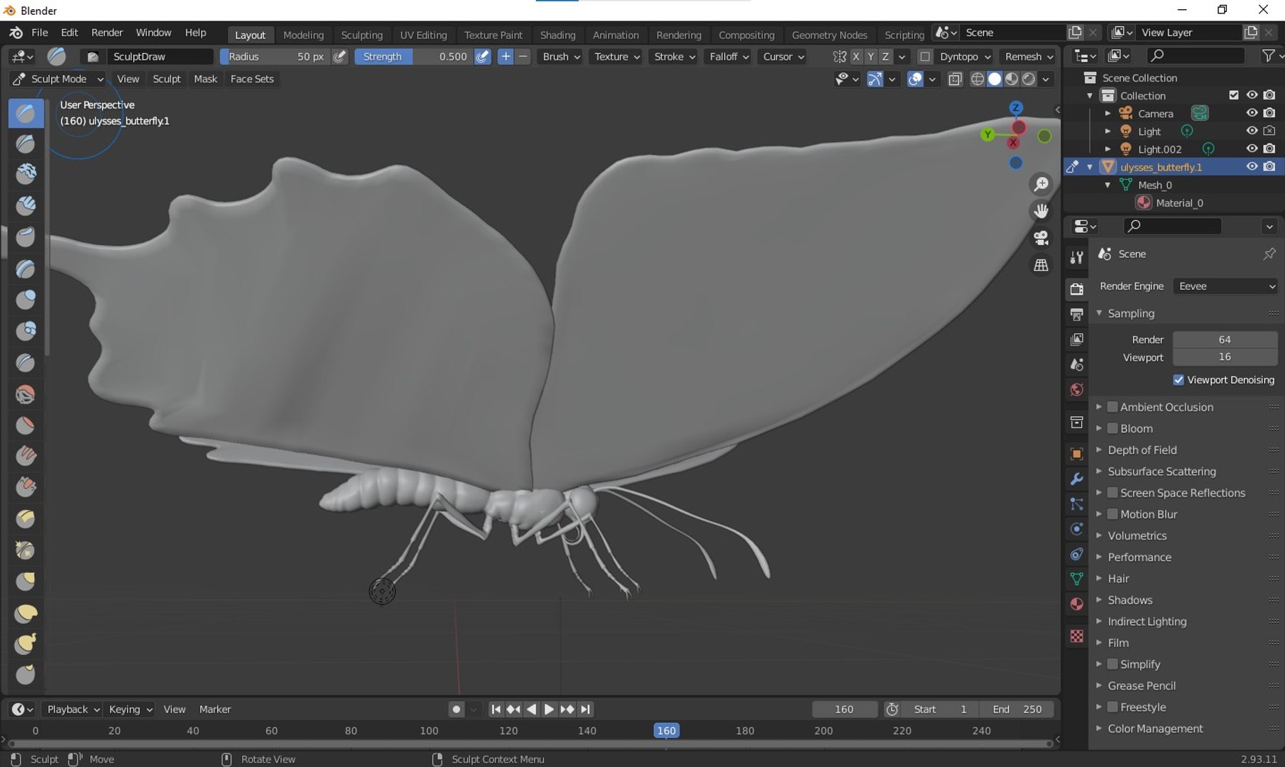 3D Model Butterfly - TurboSquid 1986786