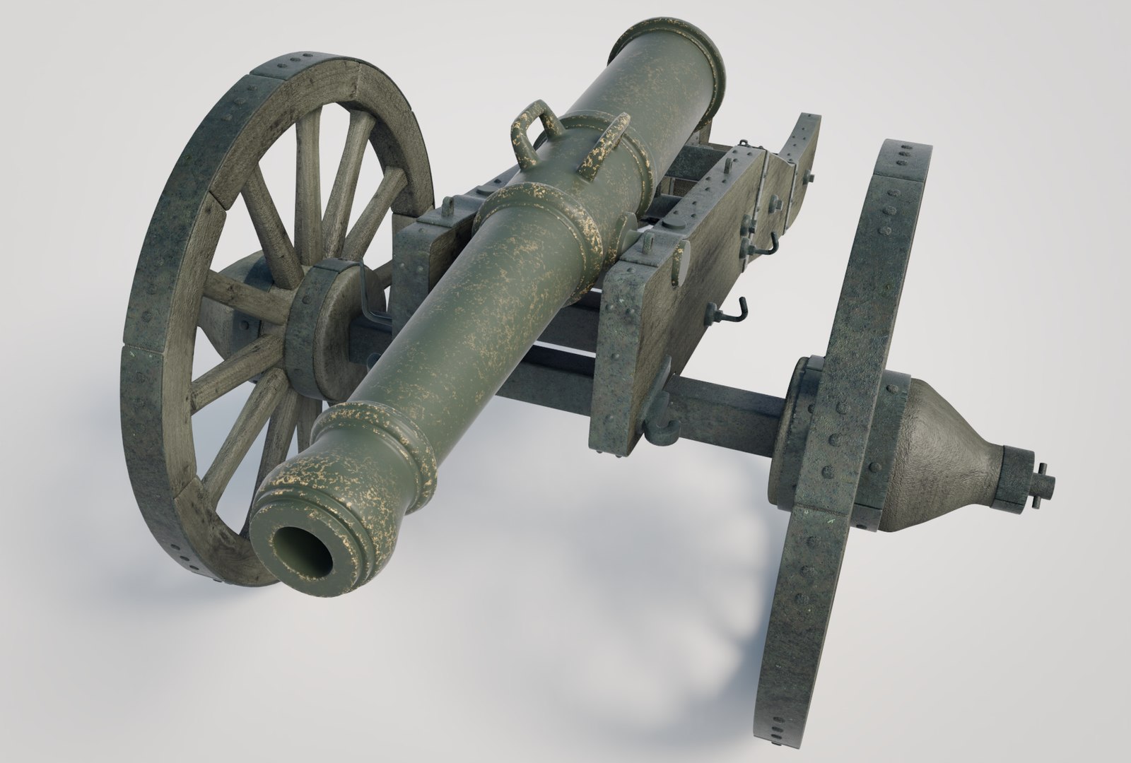 Heavy Cannon 3D Model - TurboSquid 1271738