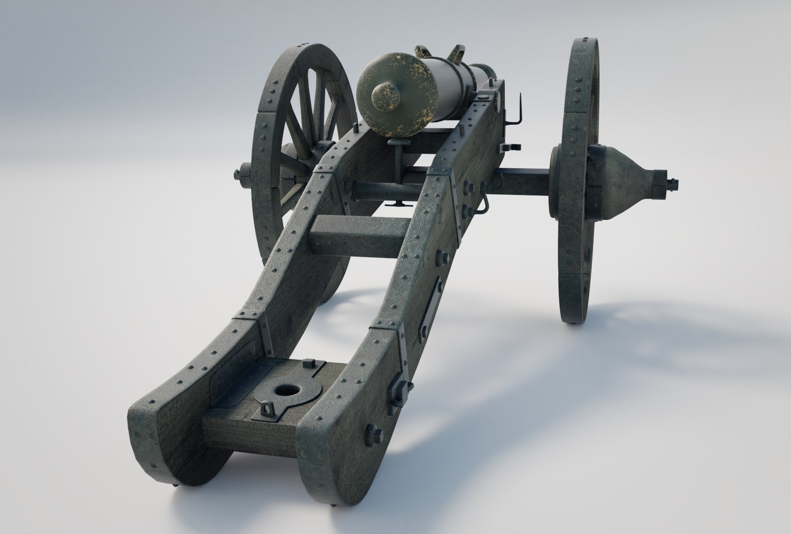 Heavy Cannon 3D Model - TurboSquid 1271738