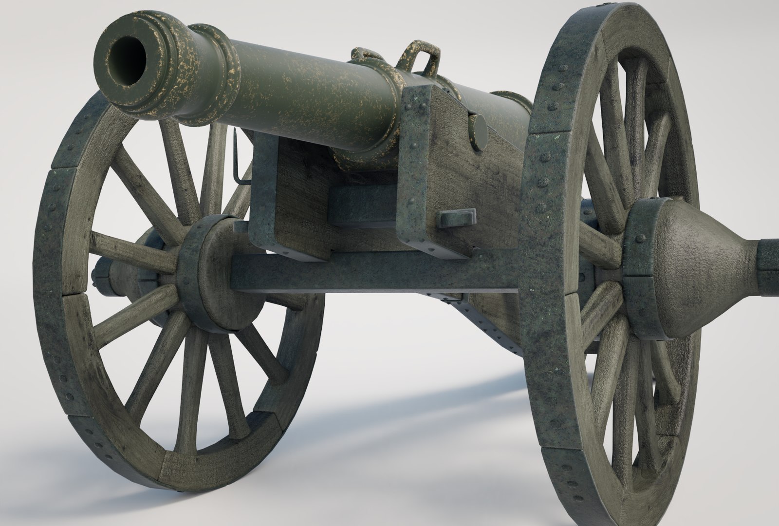 Heavy Cannon 3D Model - TurboSquid 1271738
