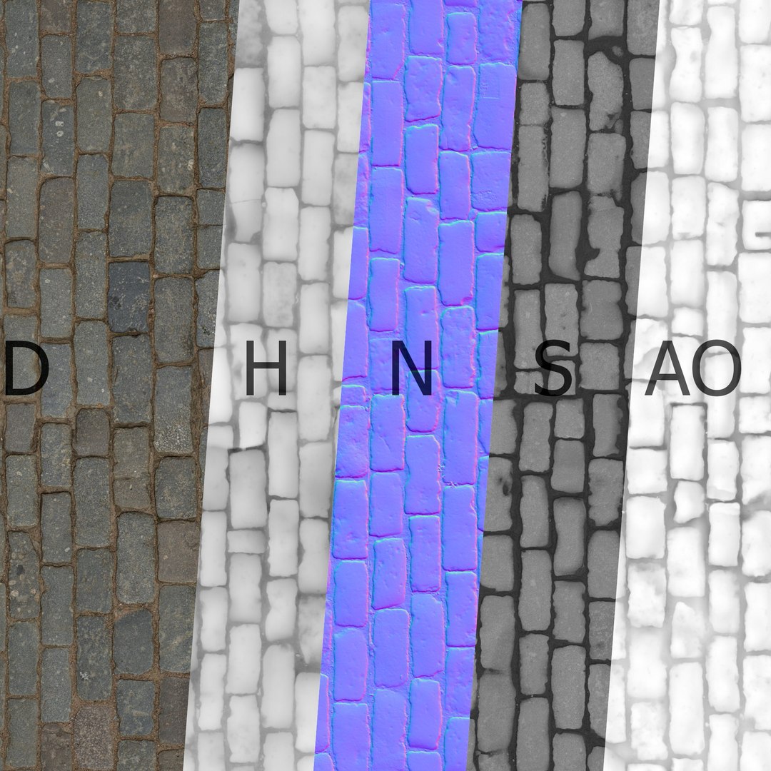 Rectangular Paving Slab Material 07 Model - TurboSquid 1966048