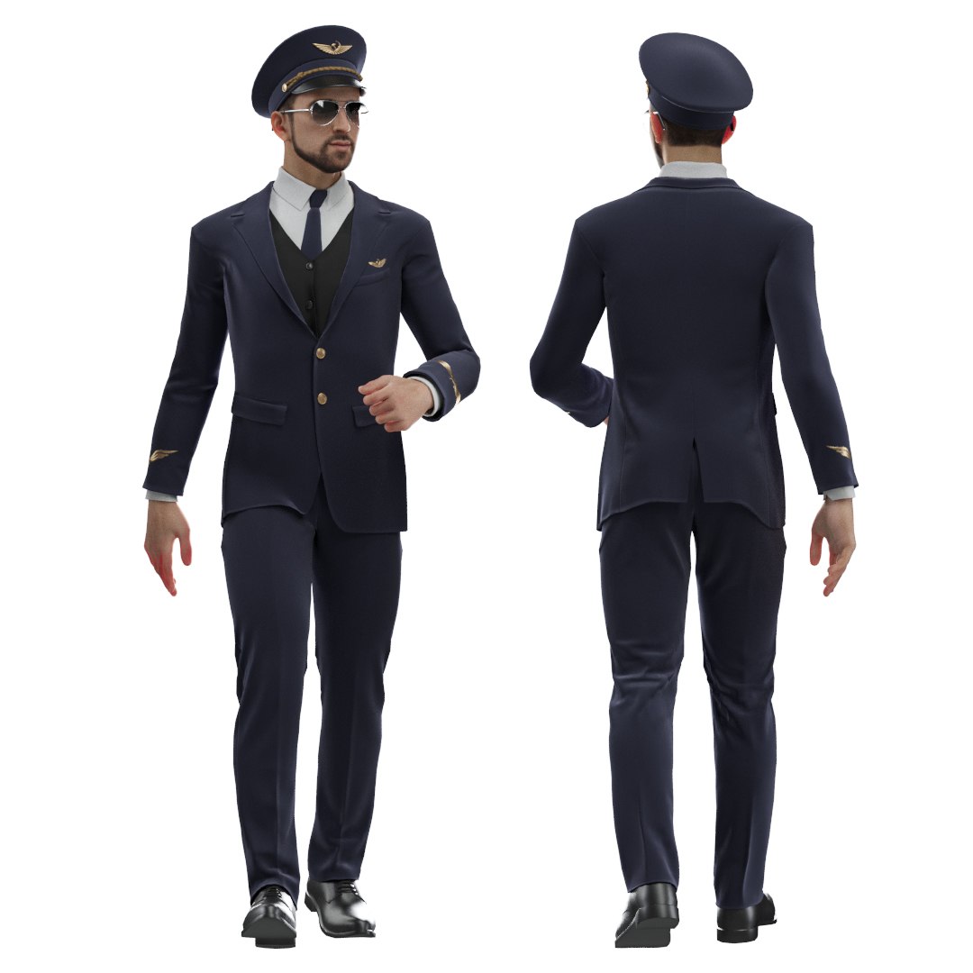 3D Aviator Rig Model - TurboSquid 1704676