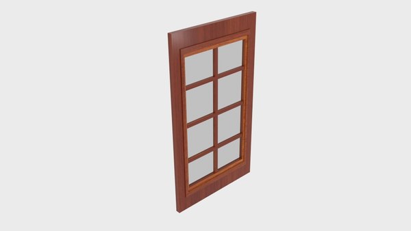 Wood window 3D model - TurboSquid 1198639