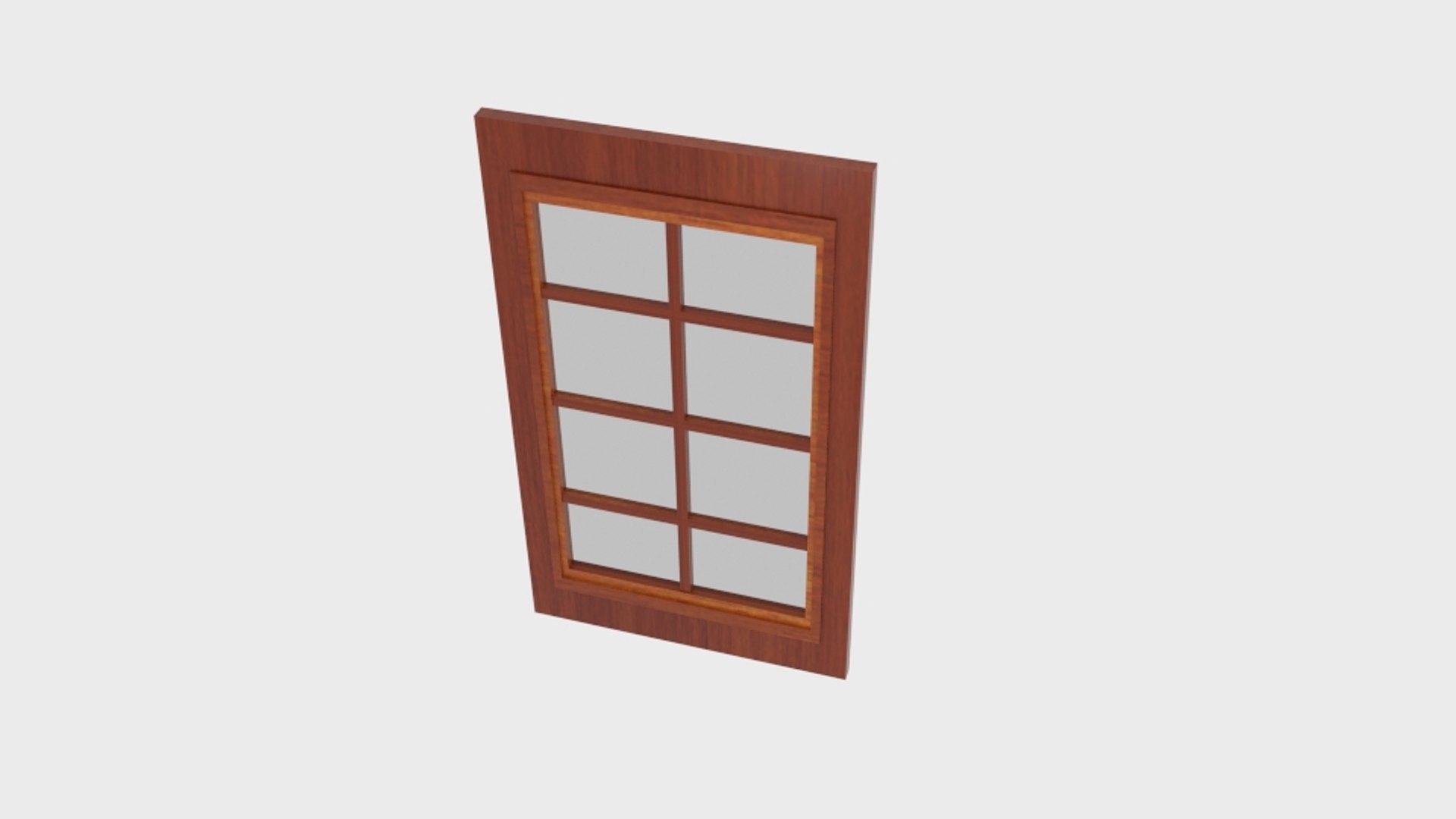 Wood Window 3D Model - TurboSquid 1198639