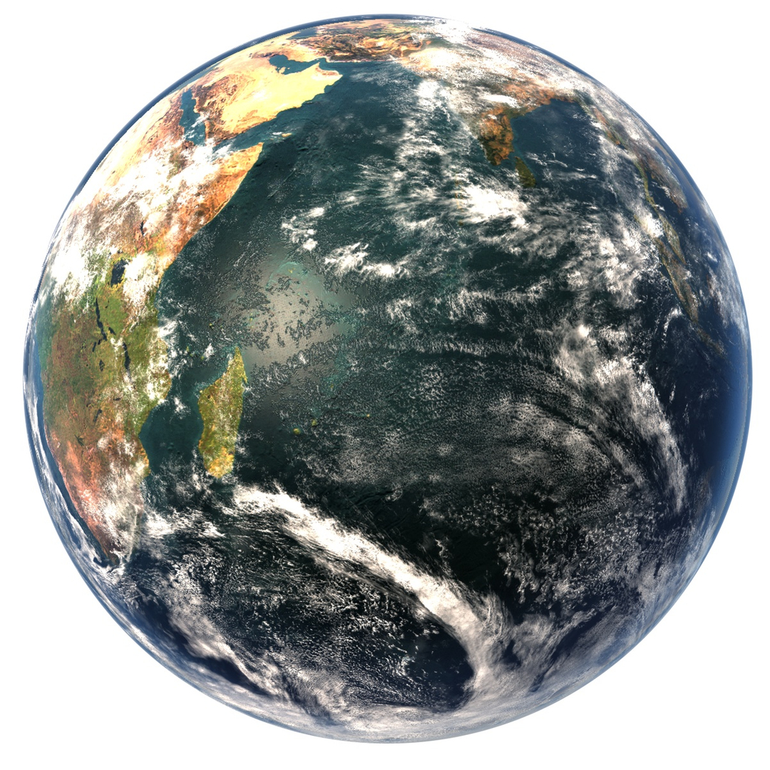 3d model planet earth