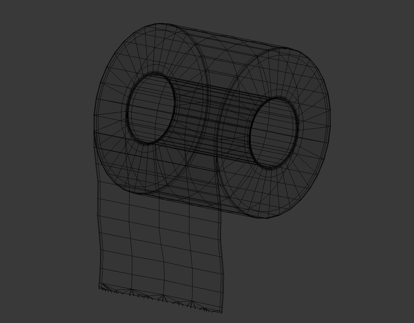 Toilet Paper 3D Model - TurboSquid 1220320