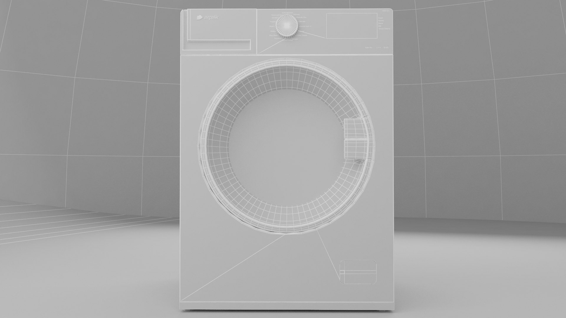 3D model washing machine-final - TurboSquid 1776379