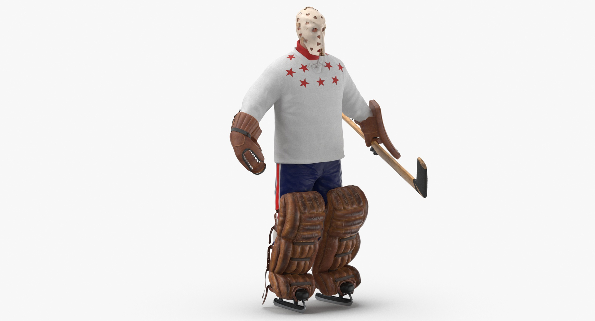 3D Ice Hockey Goalie Pose - TurboSquid 1514838