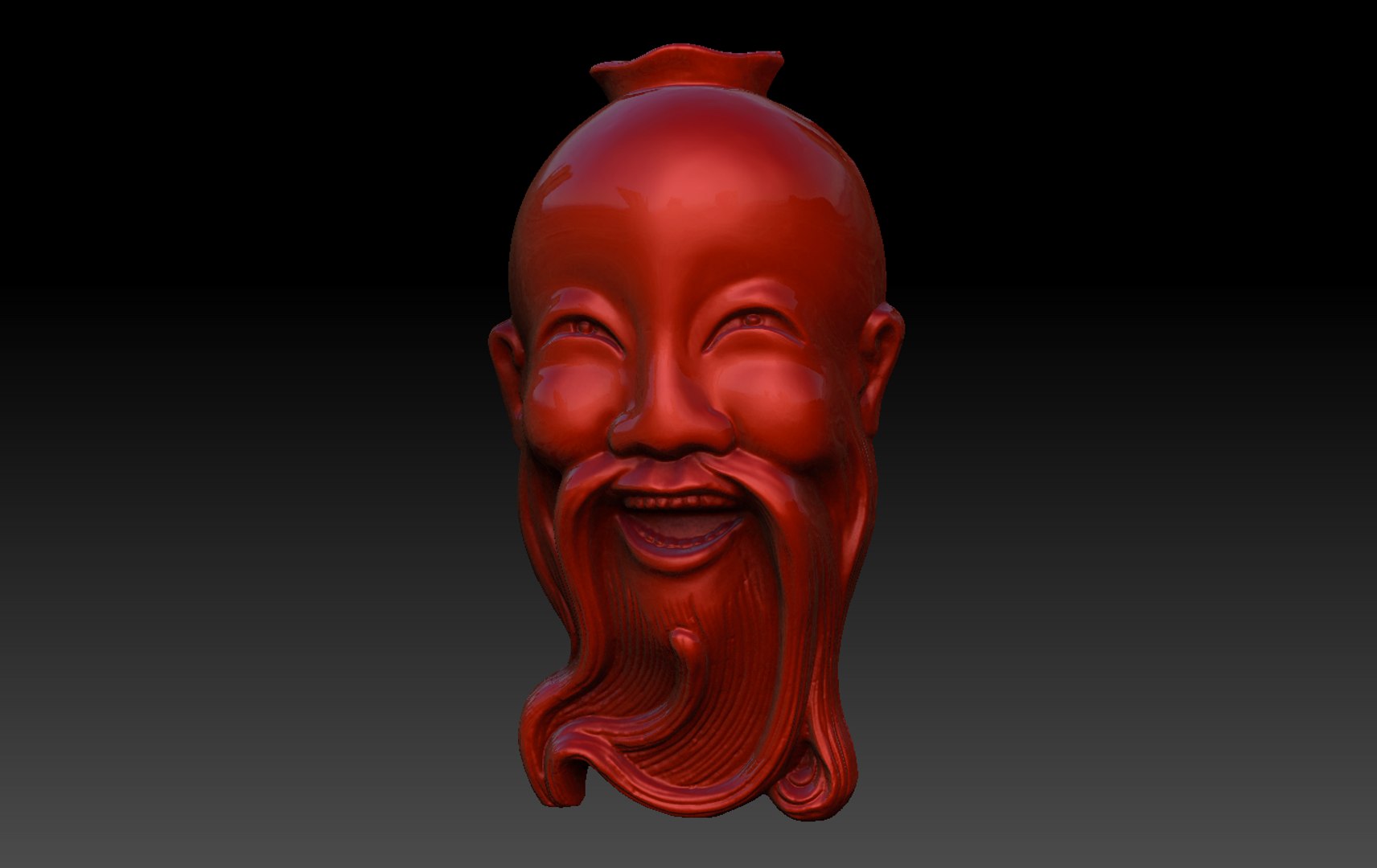 Man Lu Dongbin 3d C4d
