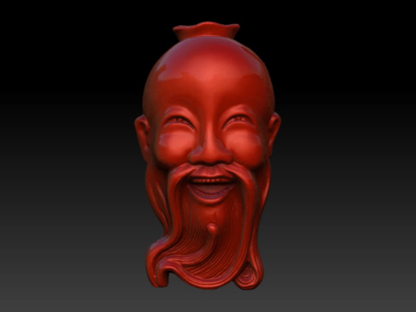 Man Lu Dongbin 3d C4d