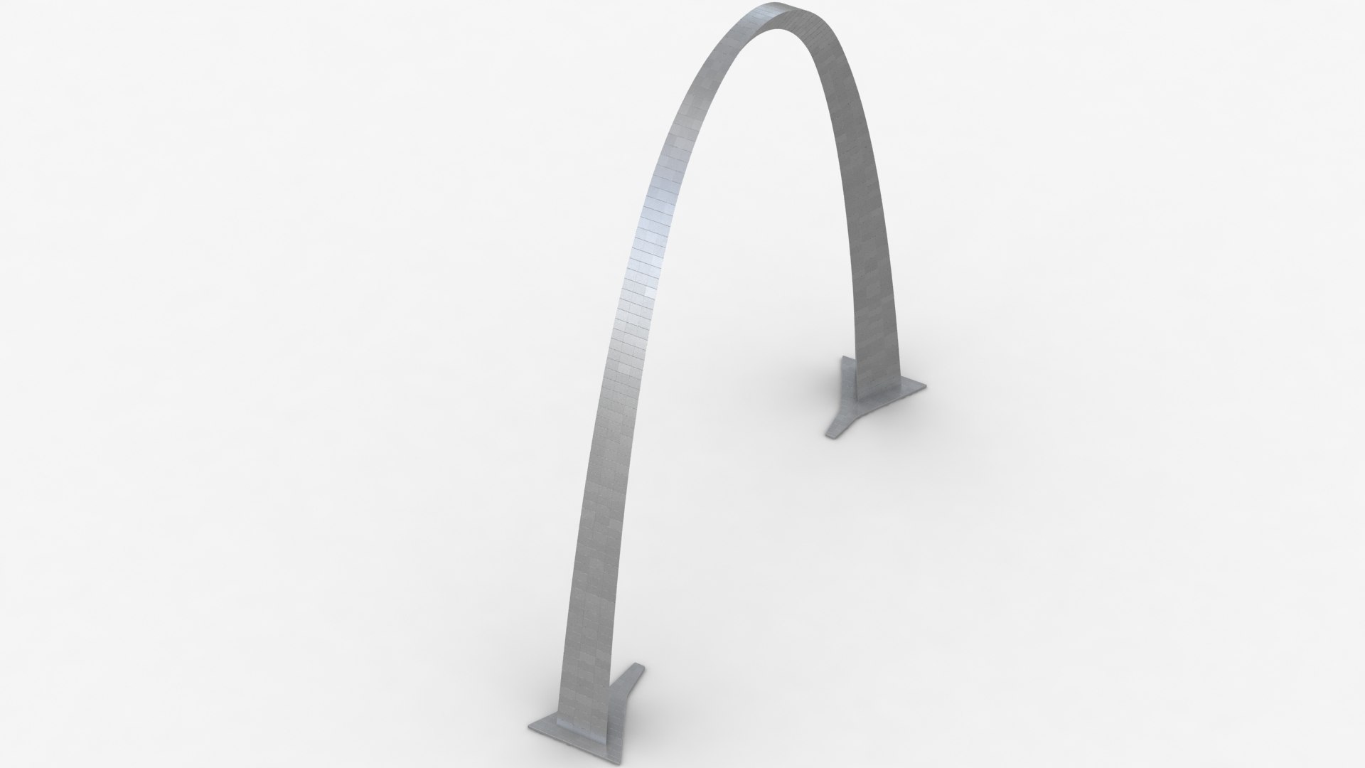 Realistic Gateway Arch 3D Model - TurboSquid 1562507