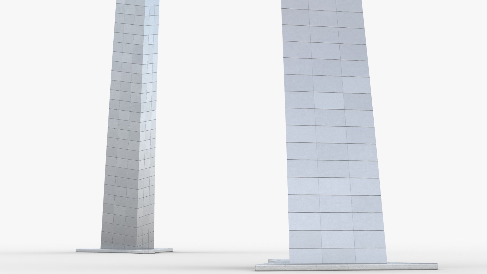 Realistic Gateway Arch 3D Model - TurboSquid 1562507