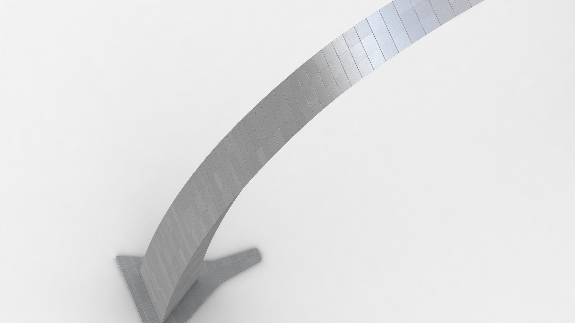 Realistic gateway arch 3D model - TurboSquid 1562507