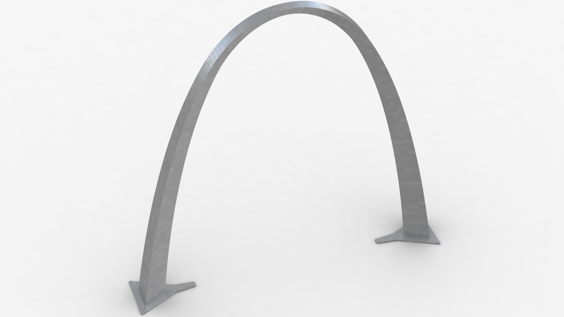 Realistic Gateway Arch 3D Model - TurboSquid 1562507