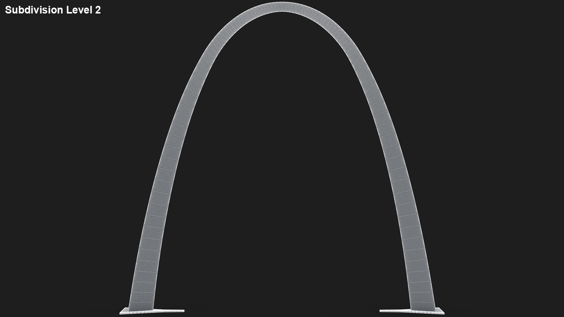 Realistic gateway arch 3D model - TurboSquid 1562507