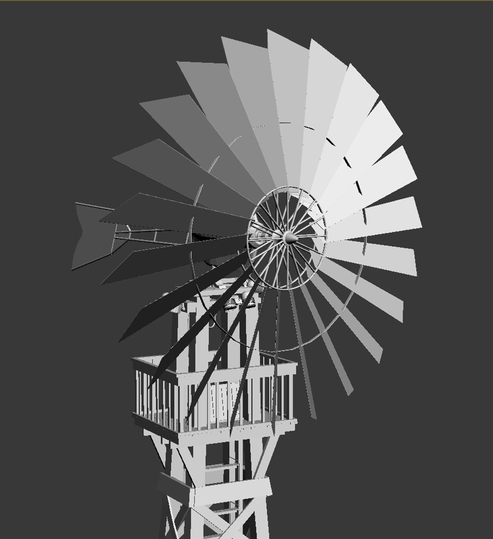 3d Model Air Windmill