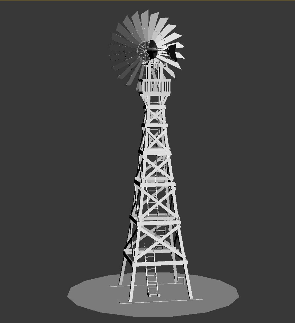 3d Model Air Windmill